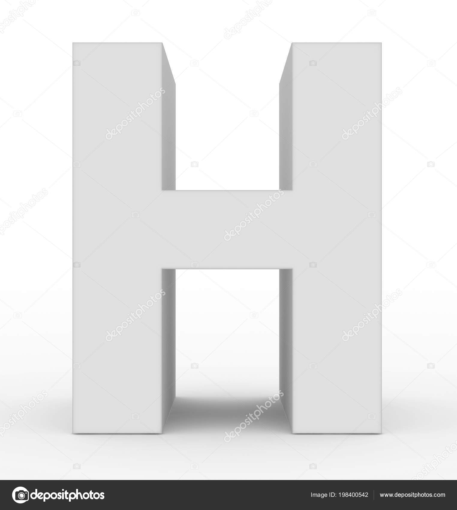 Letter Clean White Isolated White Rendering — Stock Photo © 3dvlaa ...