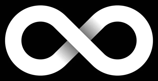 Infinity Symbol Orange Simple Transparency Eps Isolated Vector ...