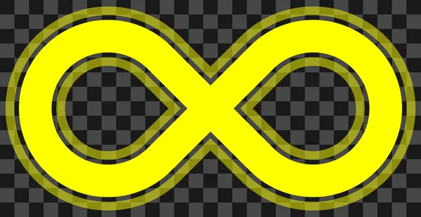 Infinity Symbol Green Simple Transparency Eps Isolated Vector ...
