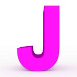 3d purple letter J Stock Photo by ©kchungtw 129757690