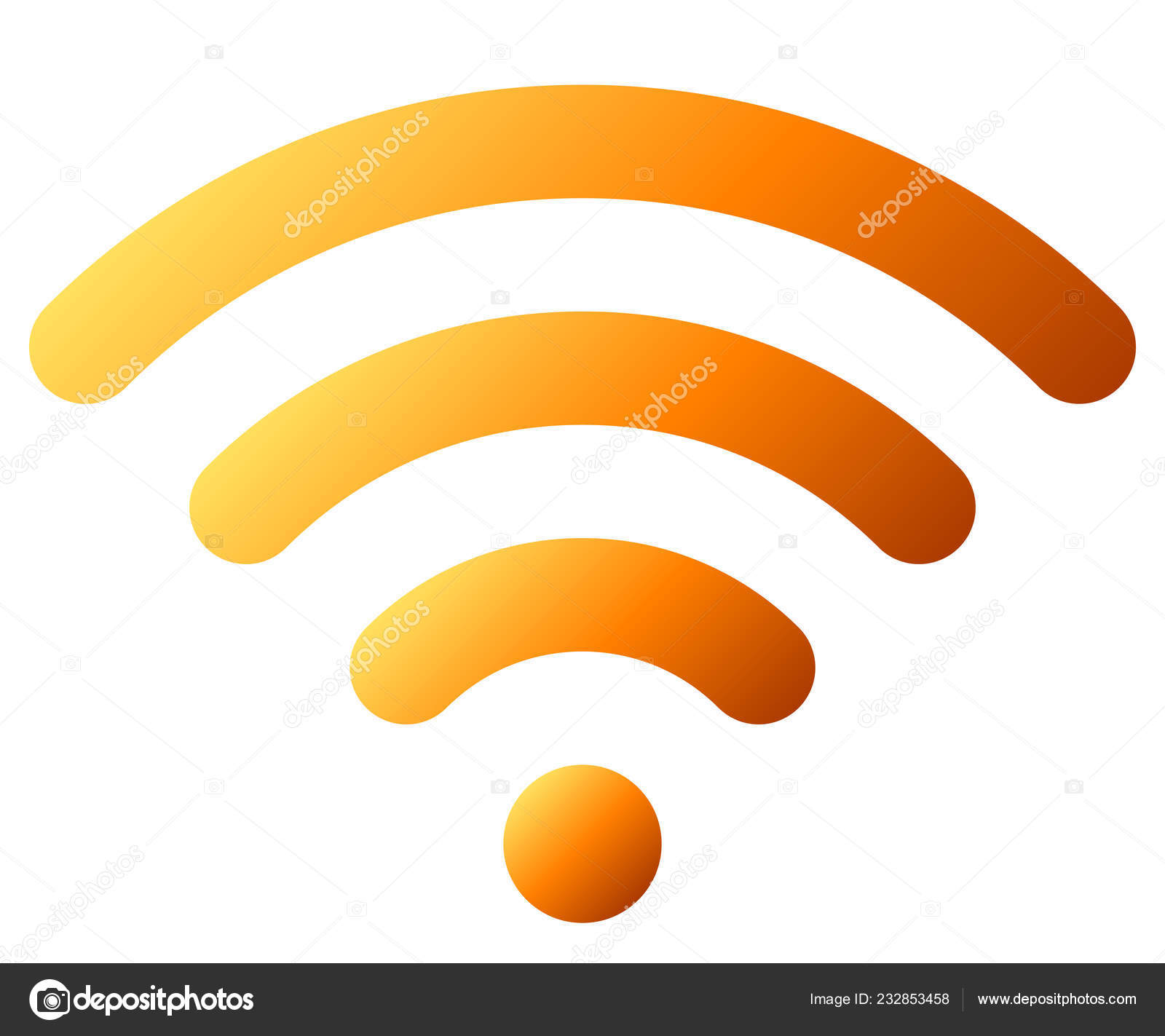 Wifi Logo Orange