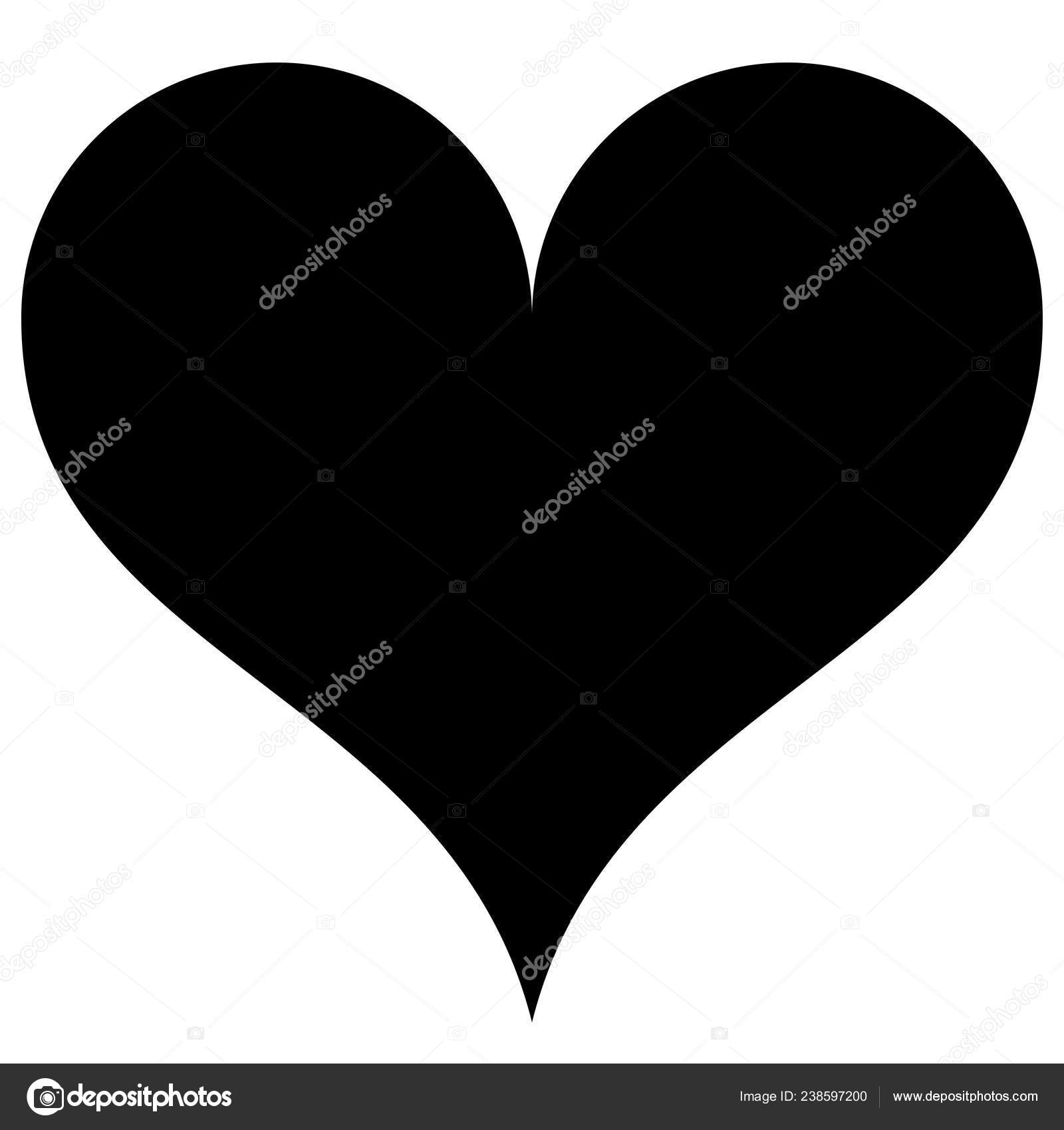 Black Heart Symbol