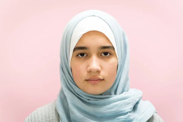 Muslim teen white background Stock Photos, Royalty Free Muslim teen ...