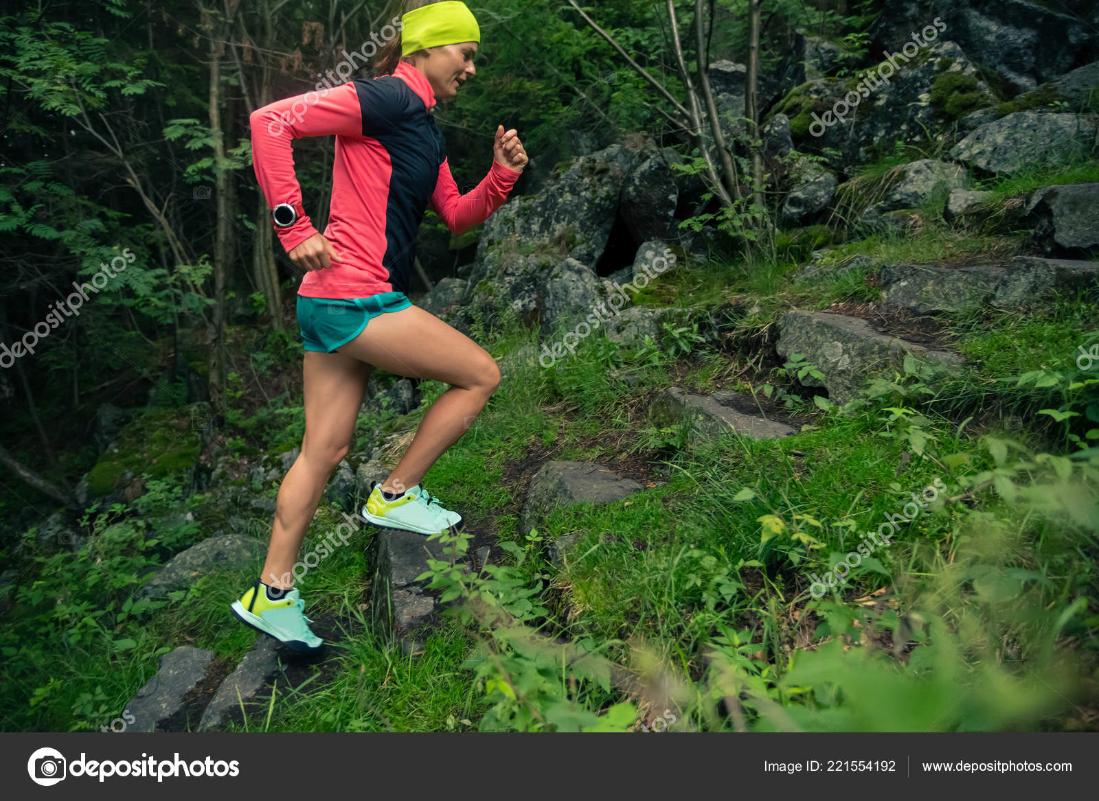 Female Trail Runner
