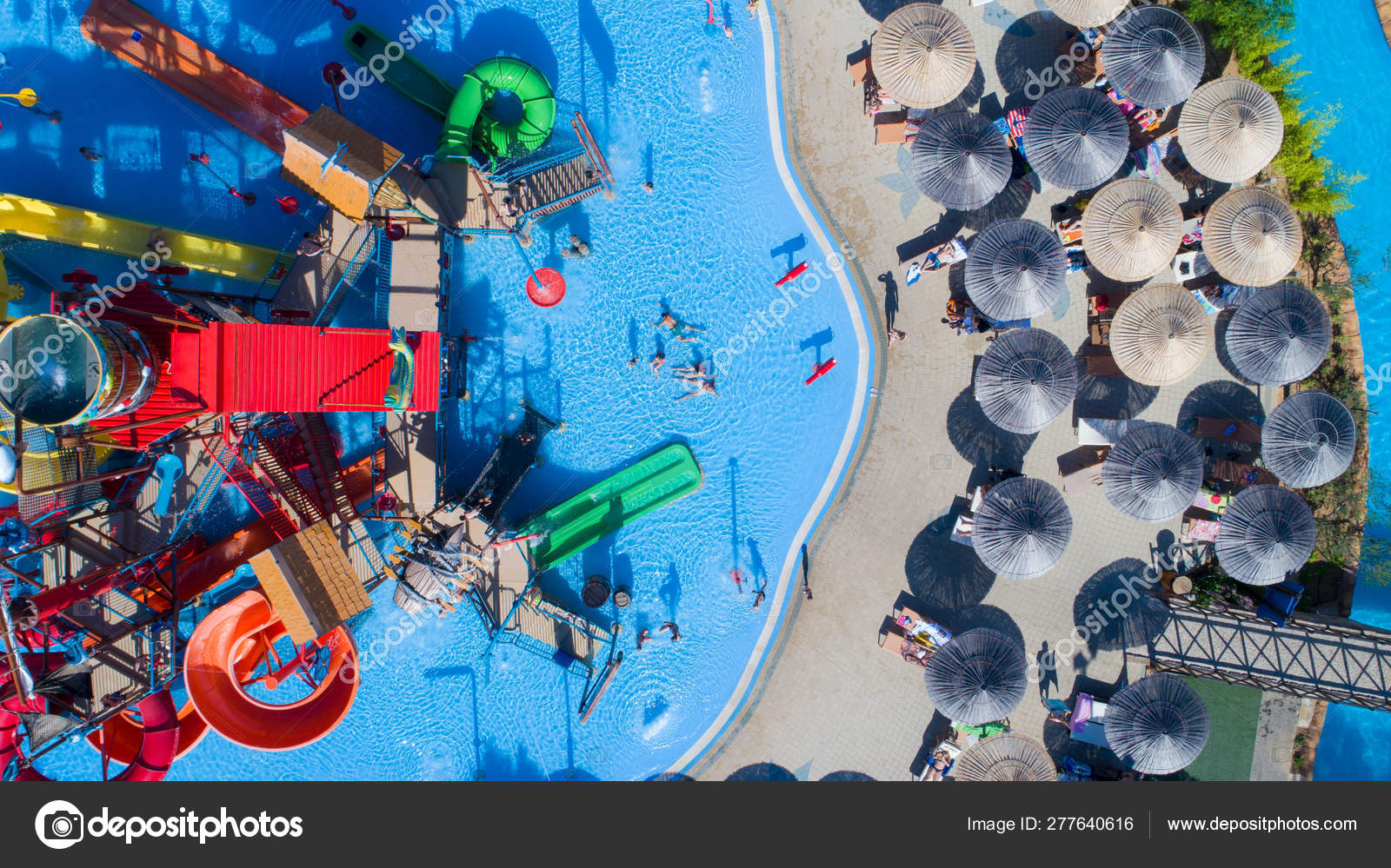 Water park top view – Stock Editorial Photo © .shock #277640616