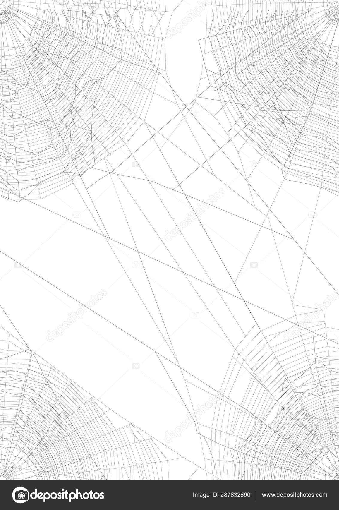 Grey and black thin spider web in four corners Stock Vector Image by ...