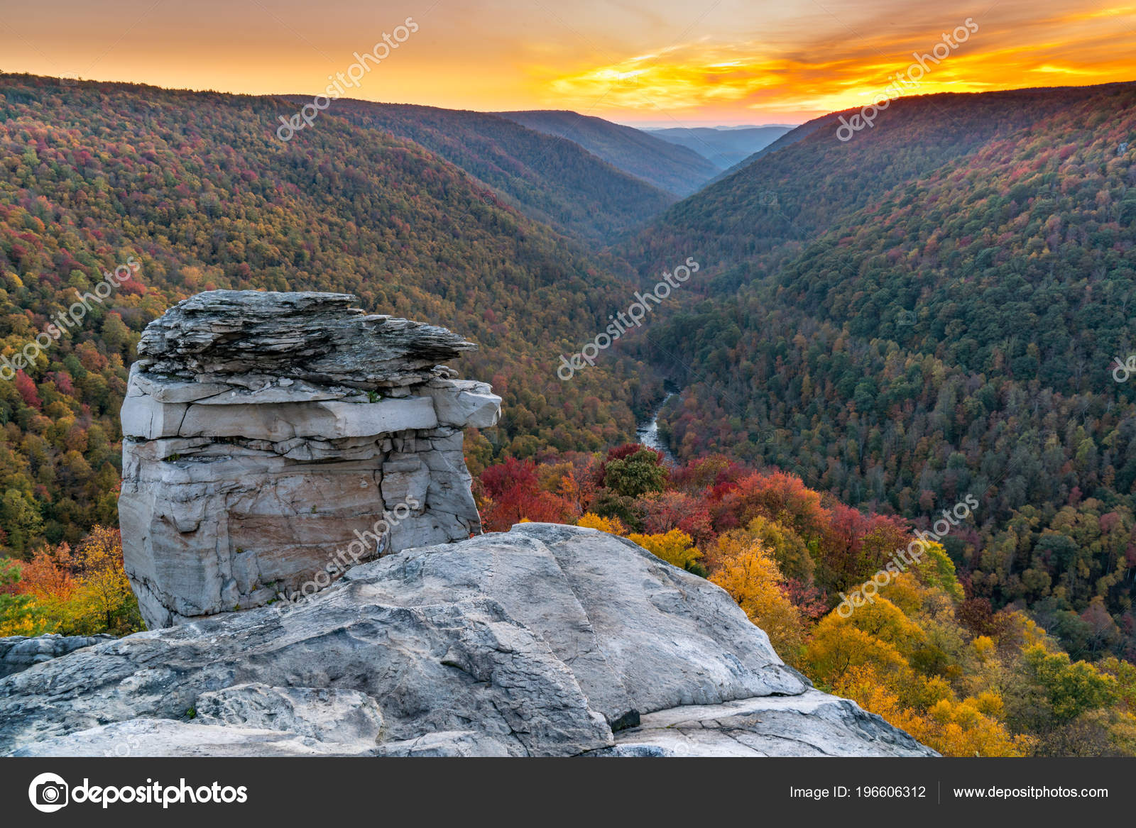 West Virginia Mountain Scenery