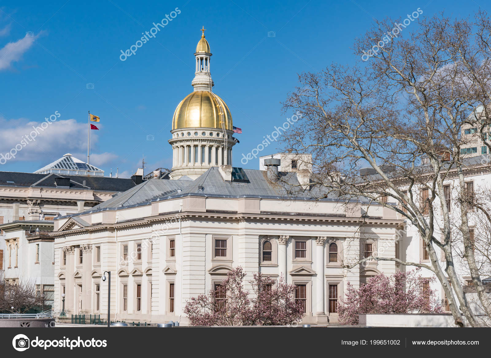 New Jersey State Capitol Building Trenton Stock Photo by ...