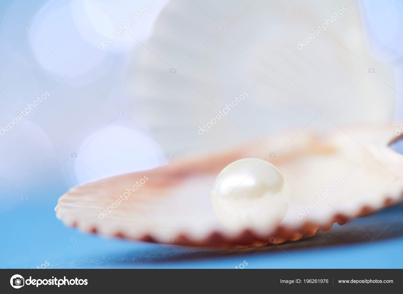 Pearls in open shell Stock Photo by ©strelok 196261976