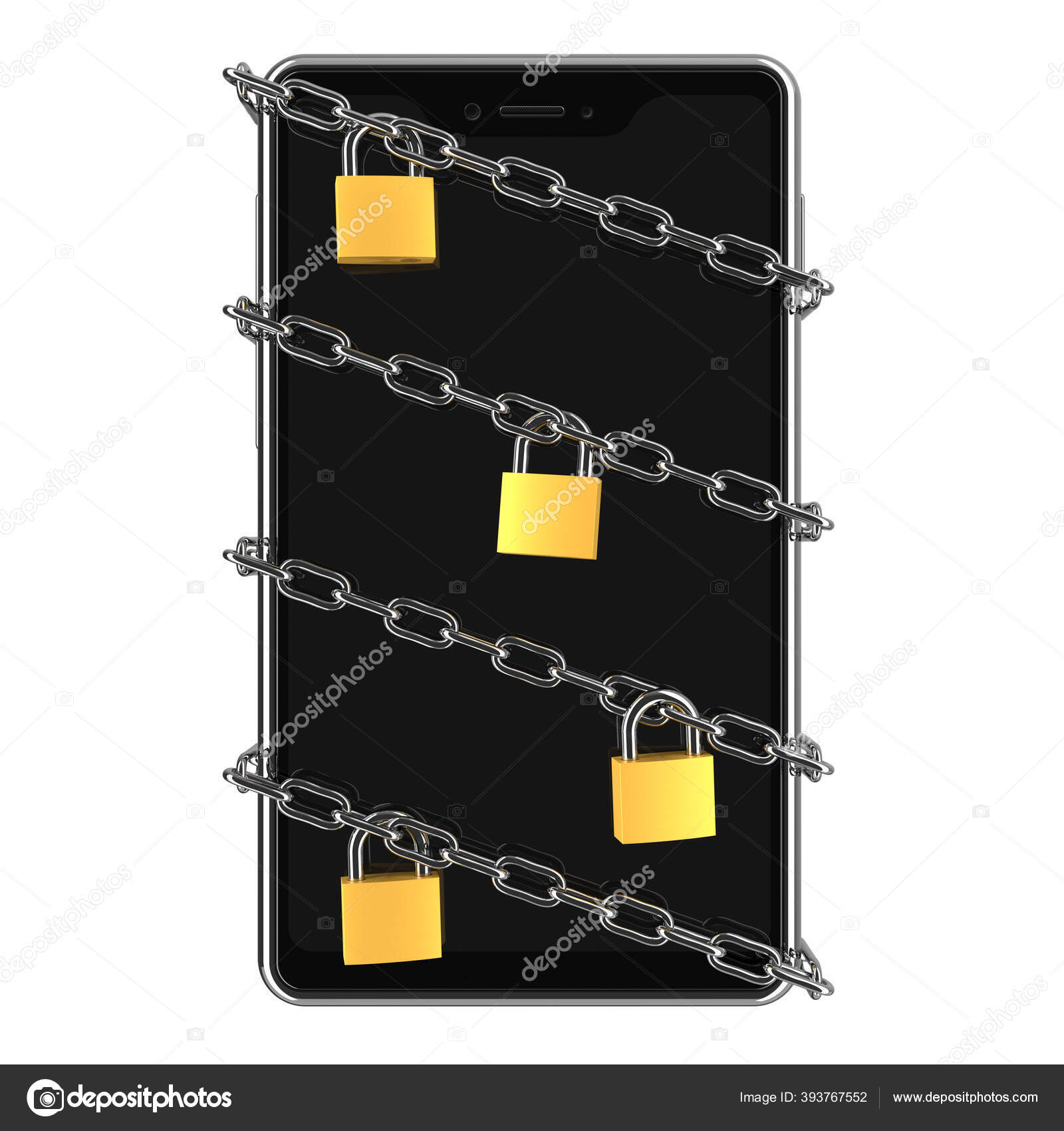 Mobile Device Lock Chain