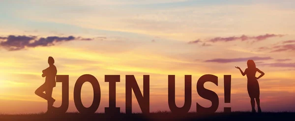 Join us Stock Photos, Royalty Free Join us Images | Depositphotos