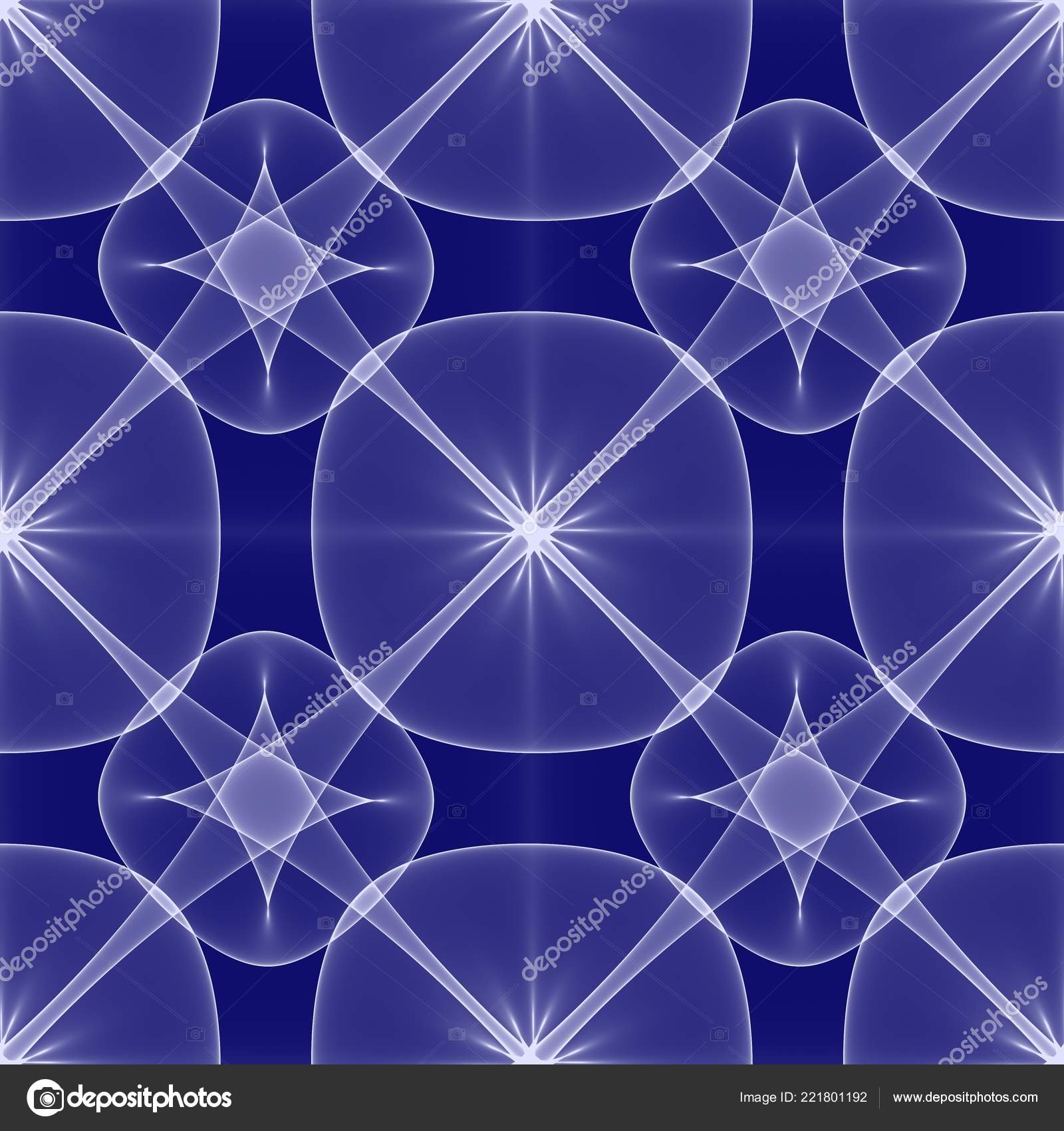 Seamless Background Blue Wallpaper Decoration Pattern Stock Photo by ...