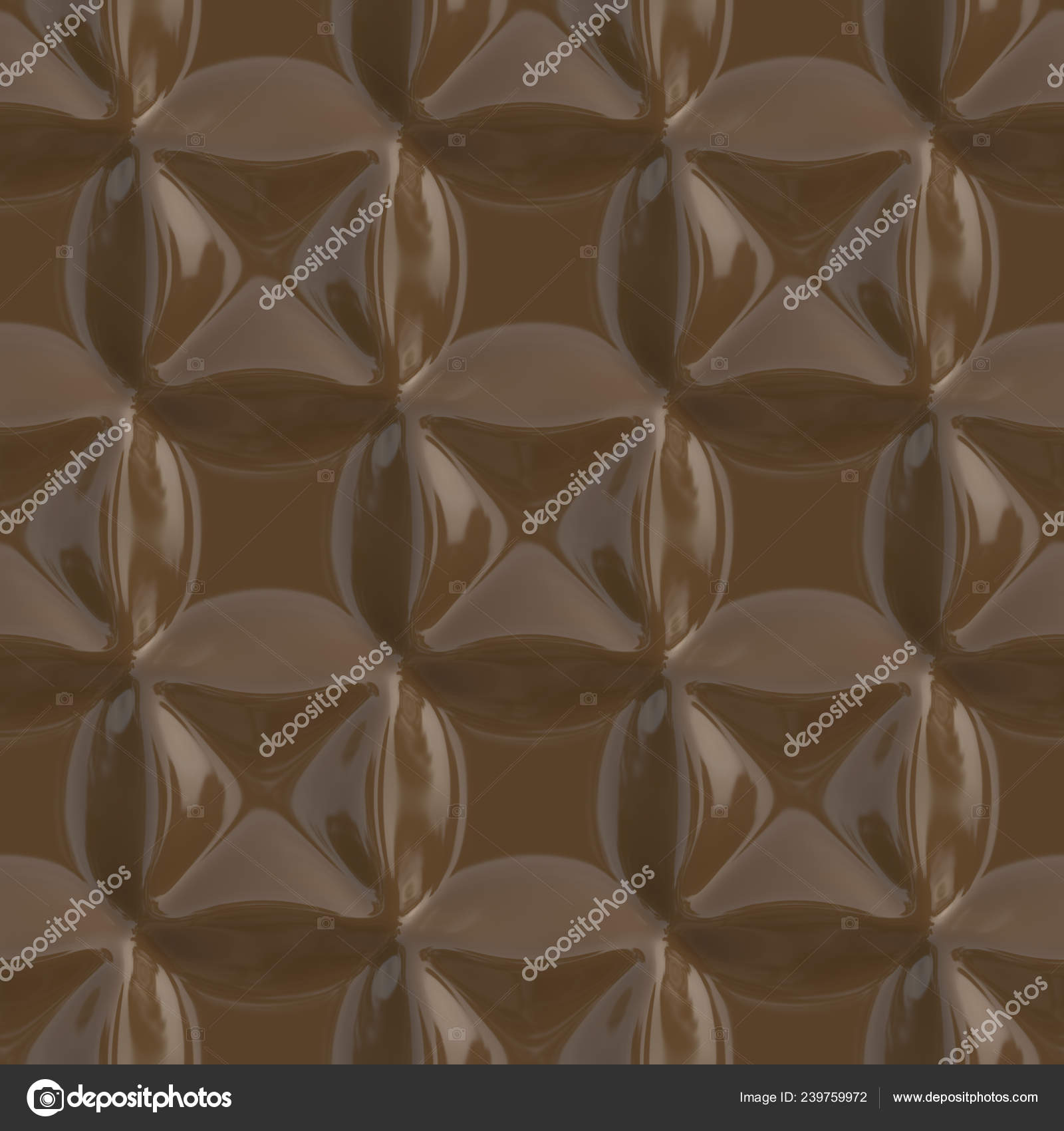 Seamless Chocolate Background Wallpaper Decoration Pattern Stock Photo ...
