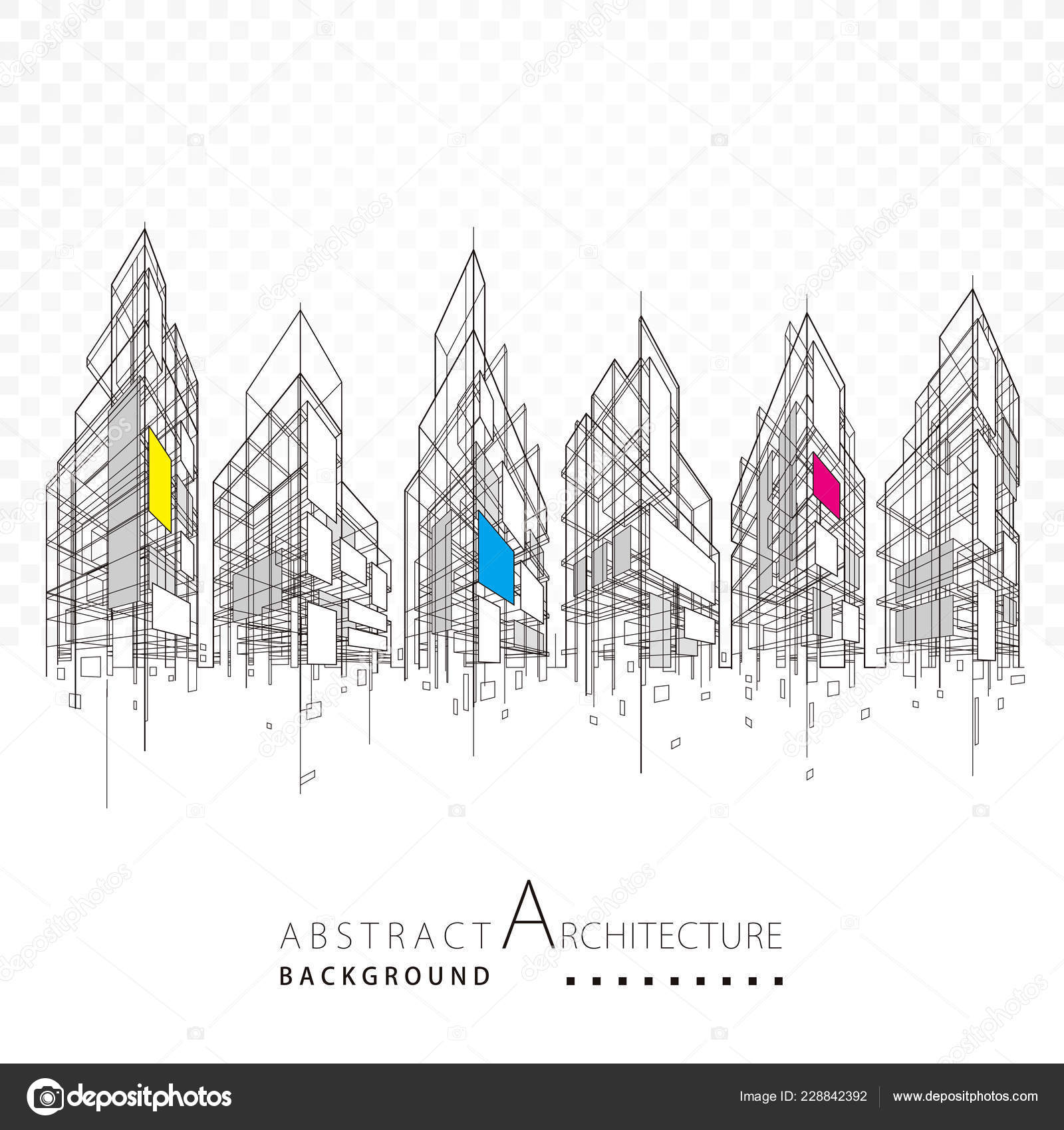 Architecture Building Construction Urban Design Abstract Background ...