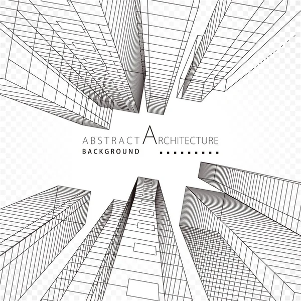 Architecture Building Construction Perspective Design Abstract Modern ...