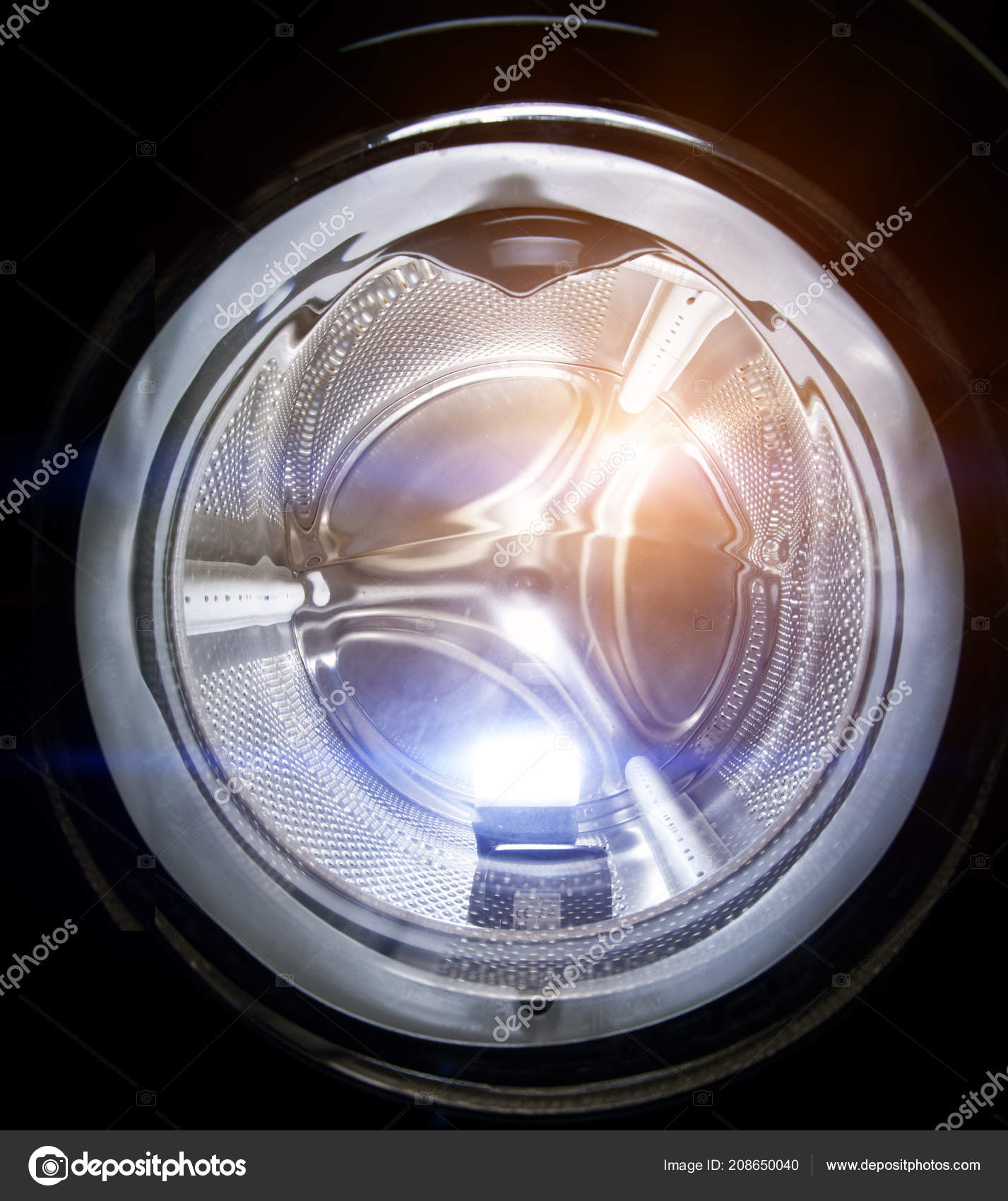 Washing Machine Open Loading Hatch Close — Stock Photo © KKulikov ...