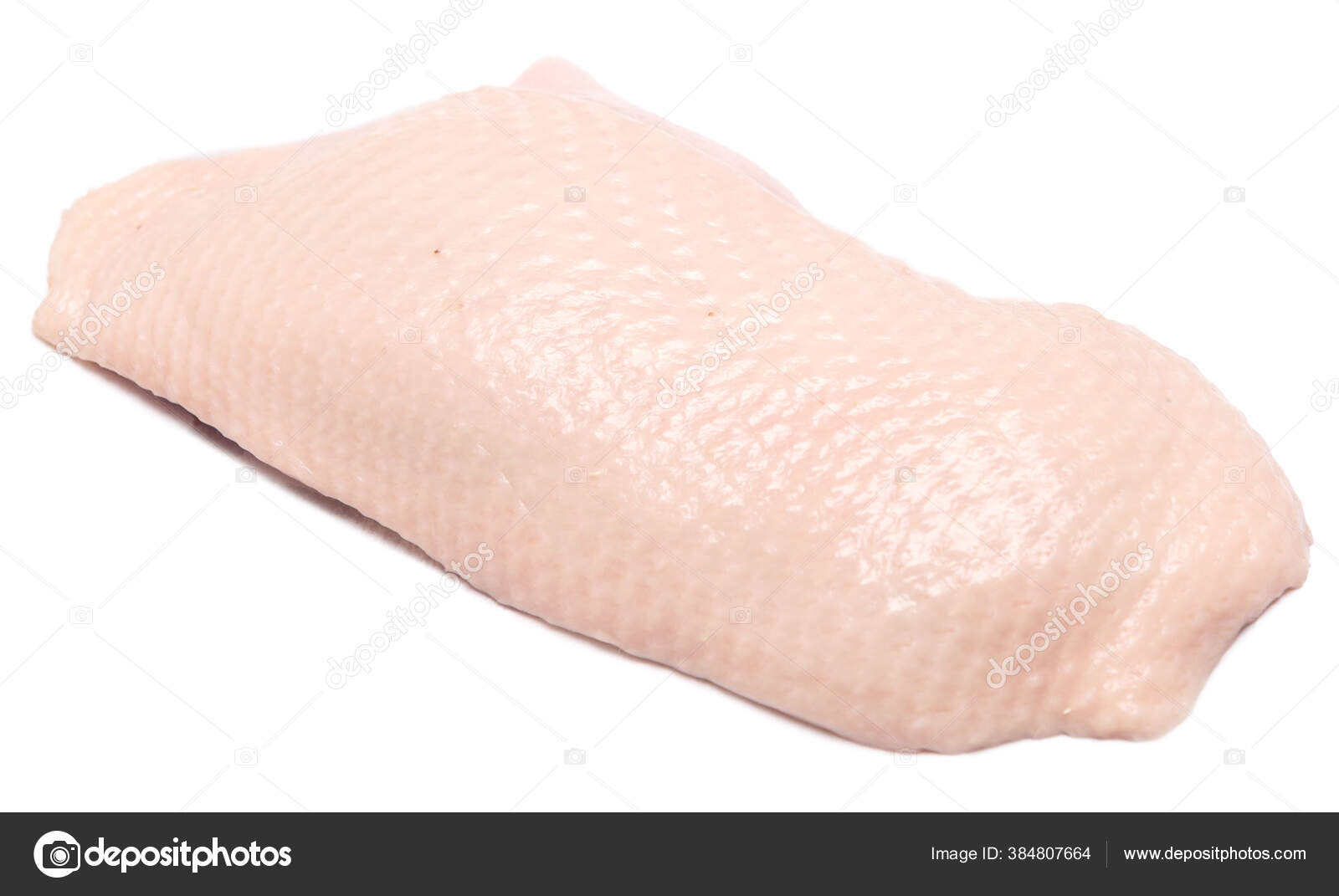 Raw Duck Meat Isolated White Background — Stock Photo © ruslanchik ...