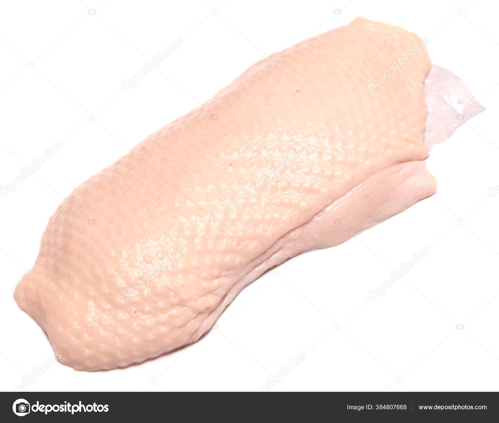 Raw Duck Meat Isolated White Background — Stock Photo © ruslanchik ...