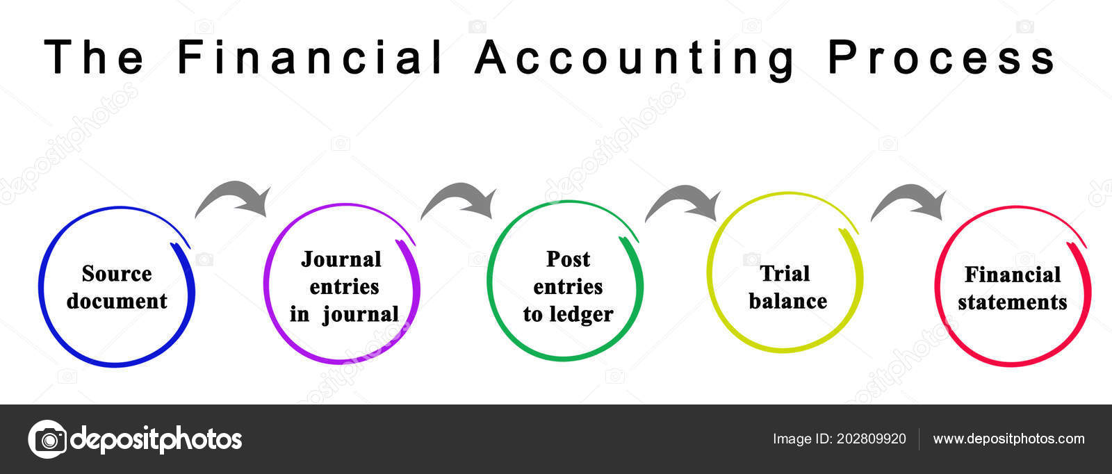 Components Financial Accounting Process — Stock Photo © vaeenma #202809920