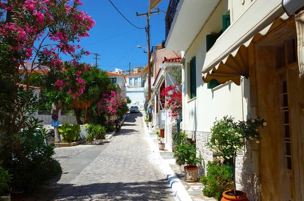 Greek island street Stock Photos, Royalty Free Greek island street ...