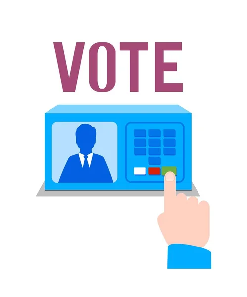 Voting machine Vector Art Stock Images | Depositphotos