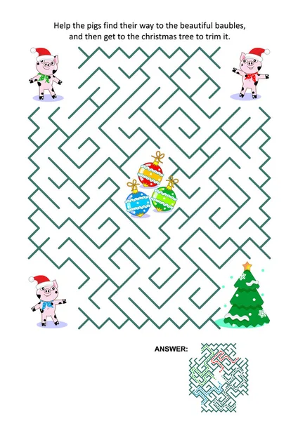 Maze game for kids - birds and birdhouses — Stock Vector ...