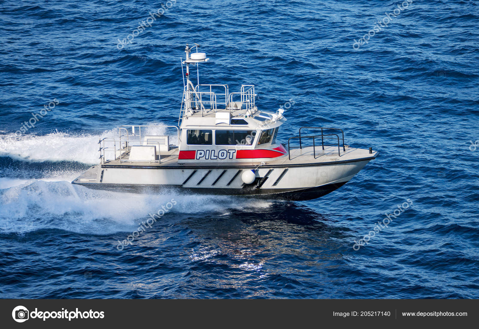 Pilot boat in the water area of the port of Key West, Florida – Stock ...