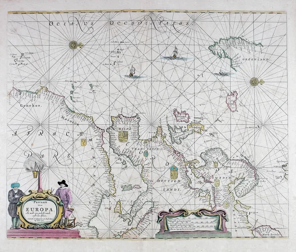 High-Quality Antique Map — Stock Photo © megastocker #6821876