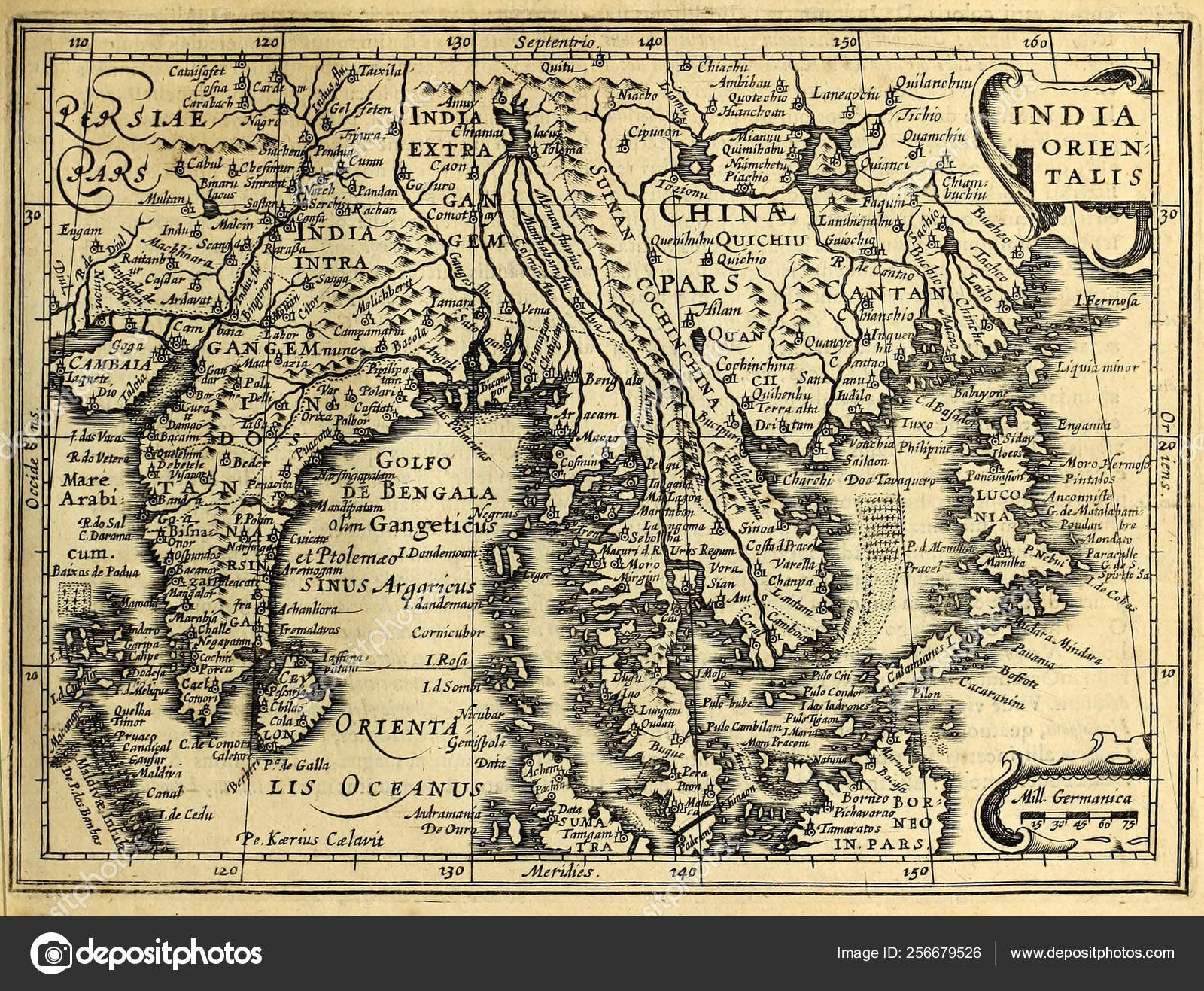 Old Map Engraving Image Stock Photo by ©ruskpp 256679526