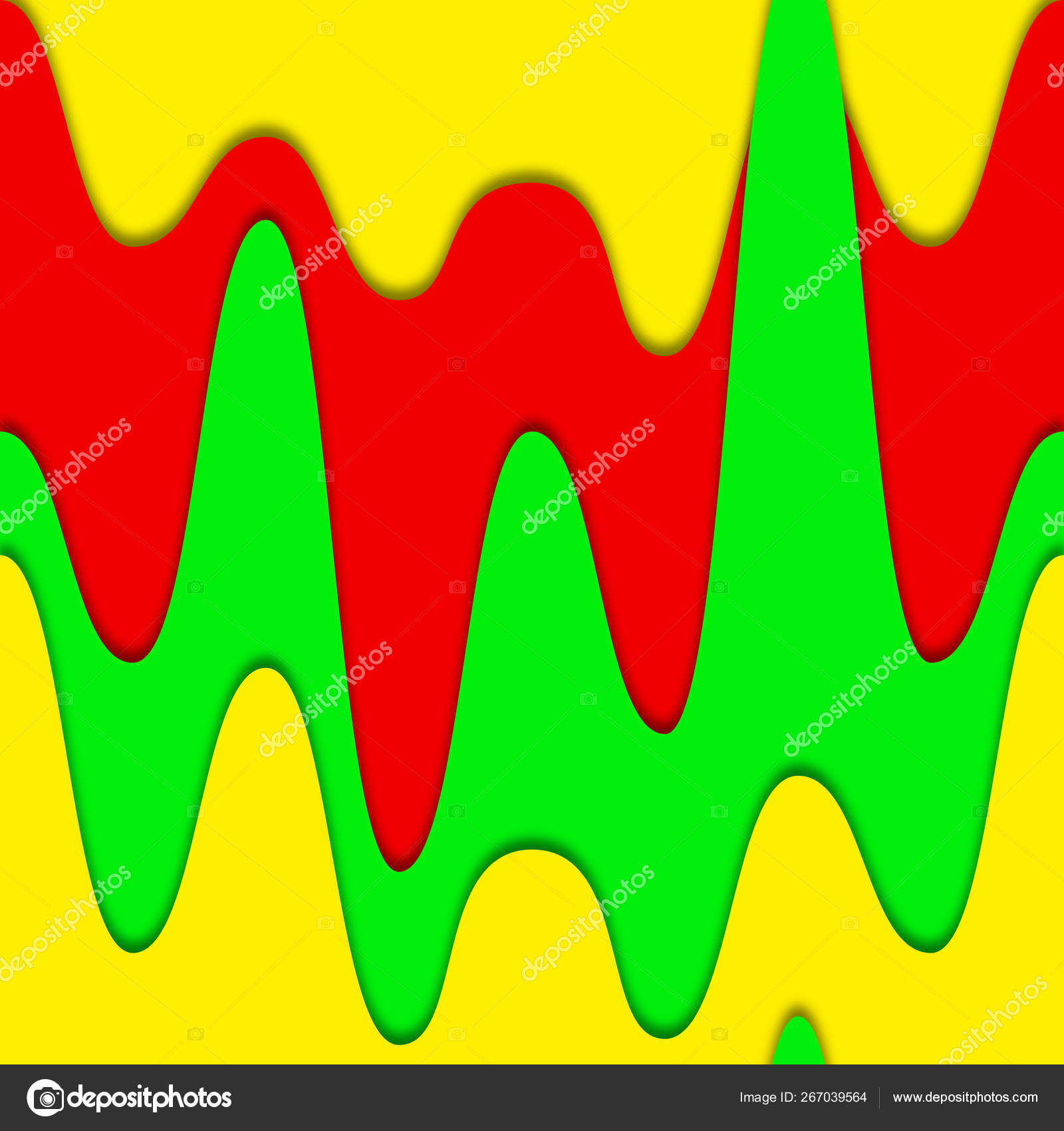 Volumetric, three-dimensional color seamless texture paint flows Stock ...
