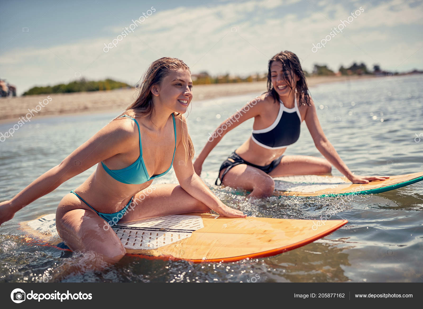 Pictures Girl Surfboard Beautiful Sexy Surfing Woman Surfboard