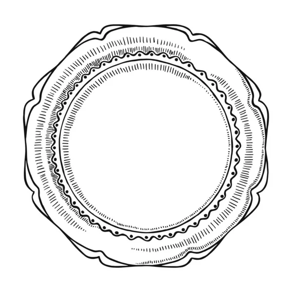 Empty Plate Clip Art