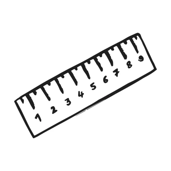 Ruler Icon Vector Sketch Hand Insulated Drawing ⬇ Vector Image by ...