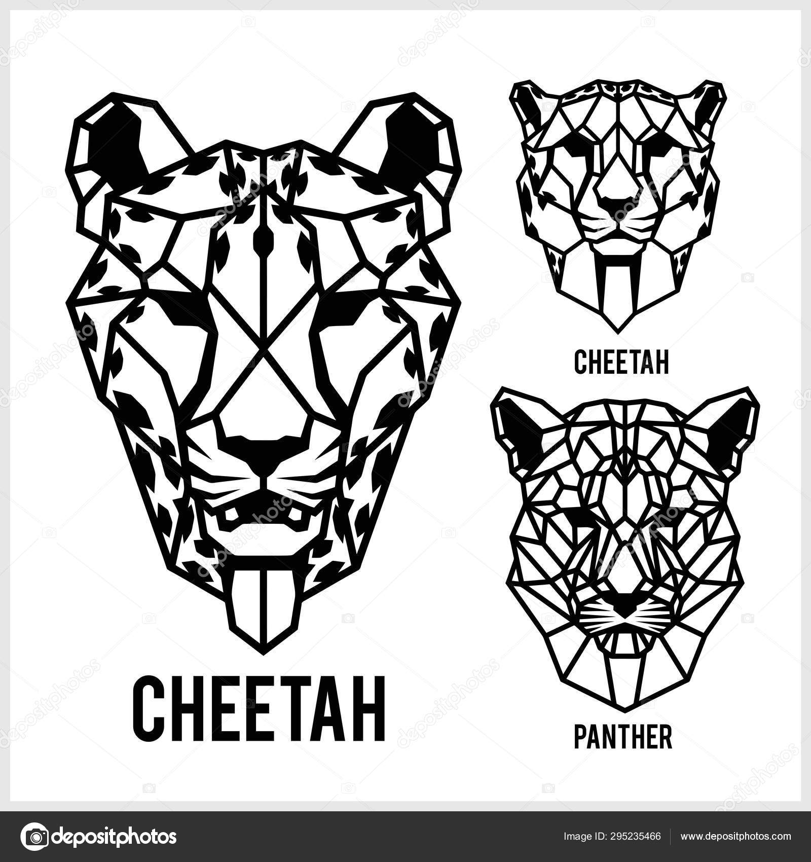 Geometric Animal Head