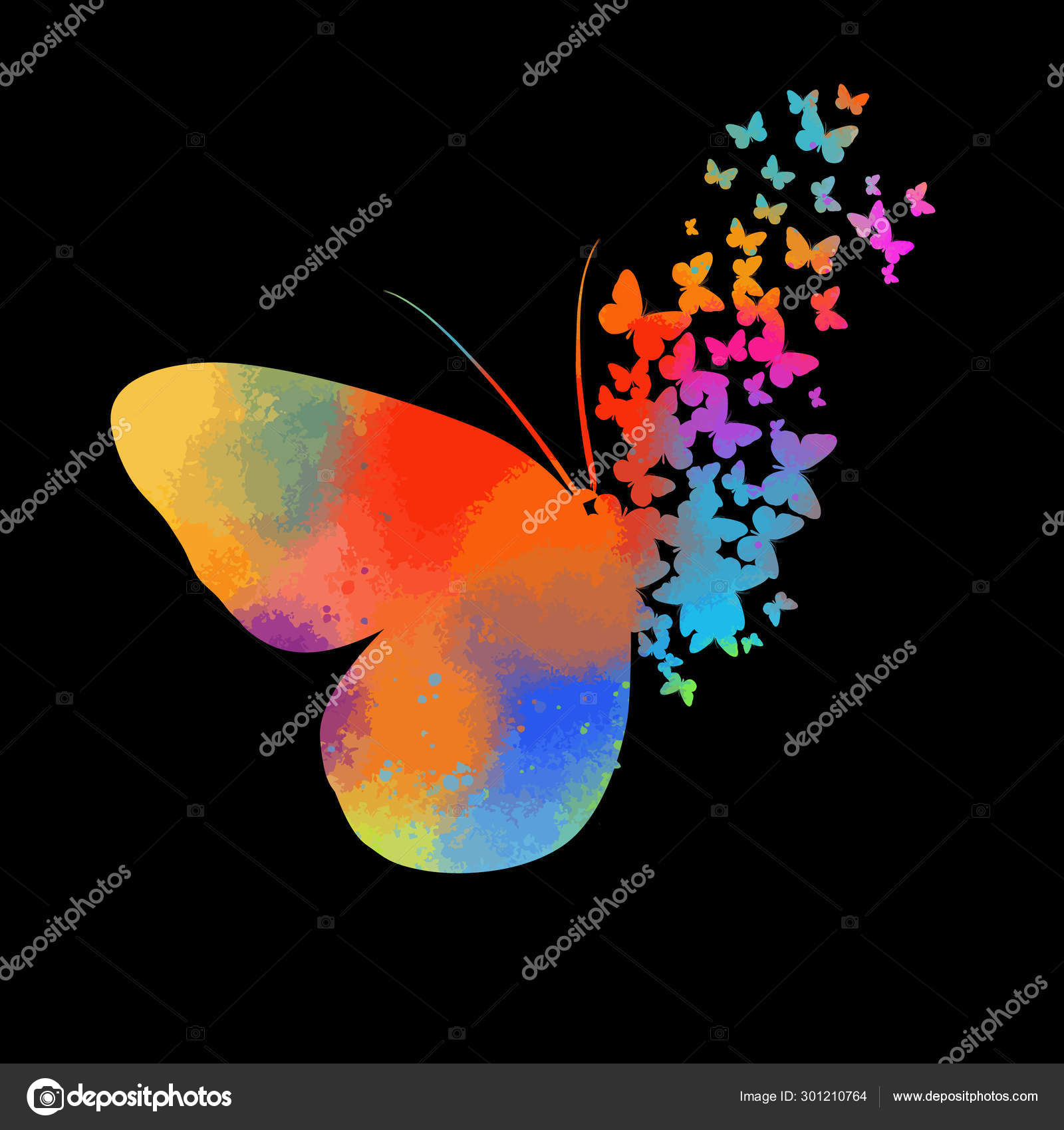Abstract Butterfly