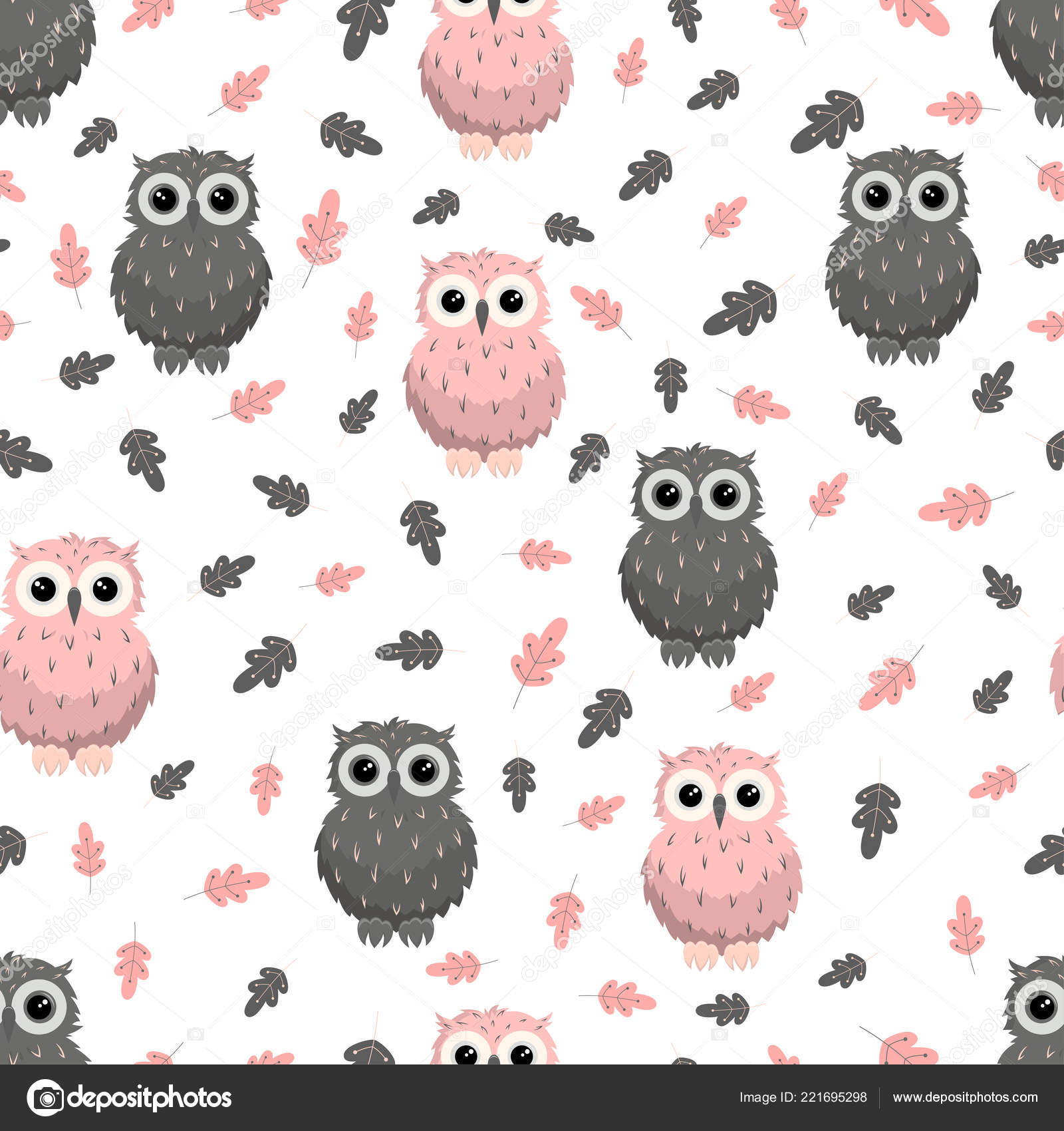 Cute Fall Owl Backgrounds