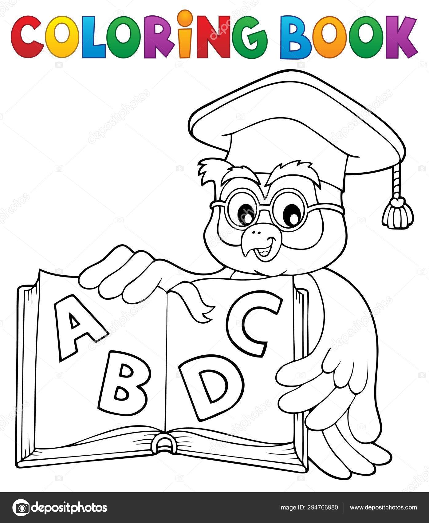 Teacher Reading Coloring Pages