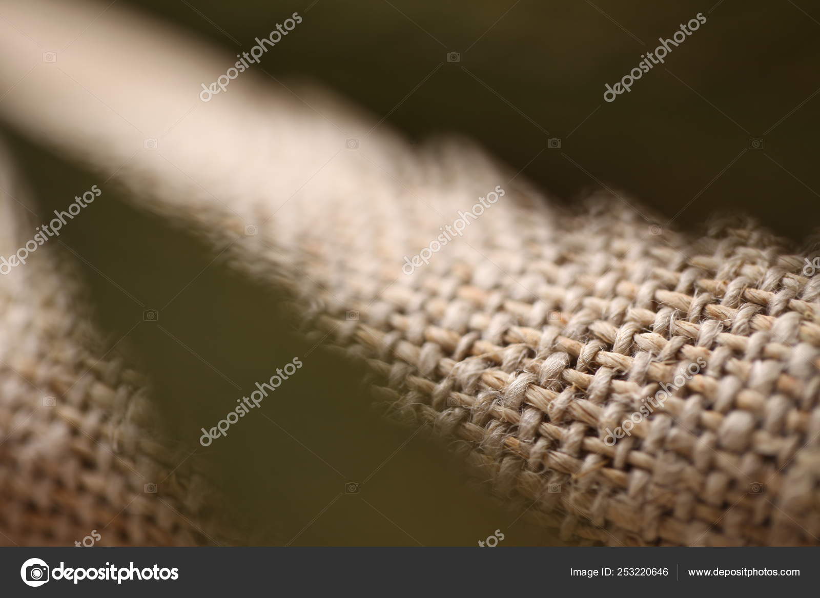 Hemp Material Texture Fabric Made Hemp — Stock Photo © Omstudio #253220646