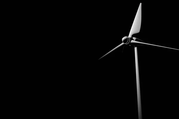 Render Concept Wind Turbine Cut Out White Background Stock Photo by ...