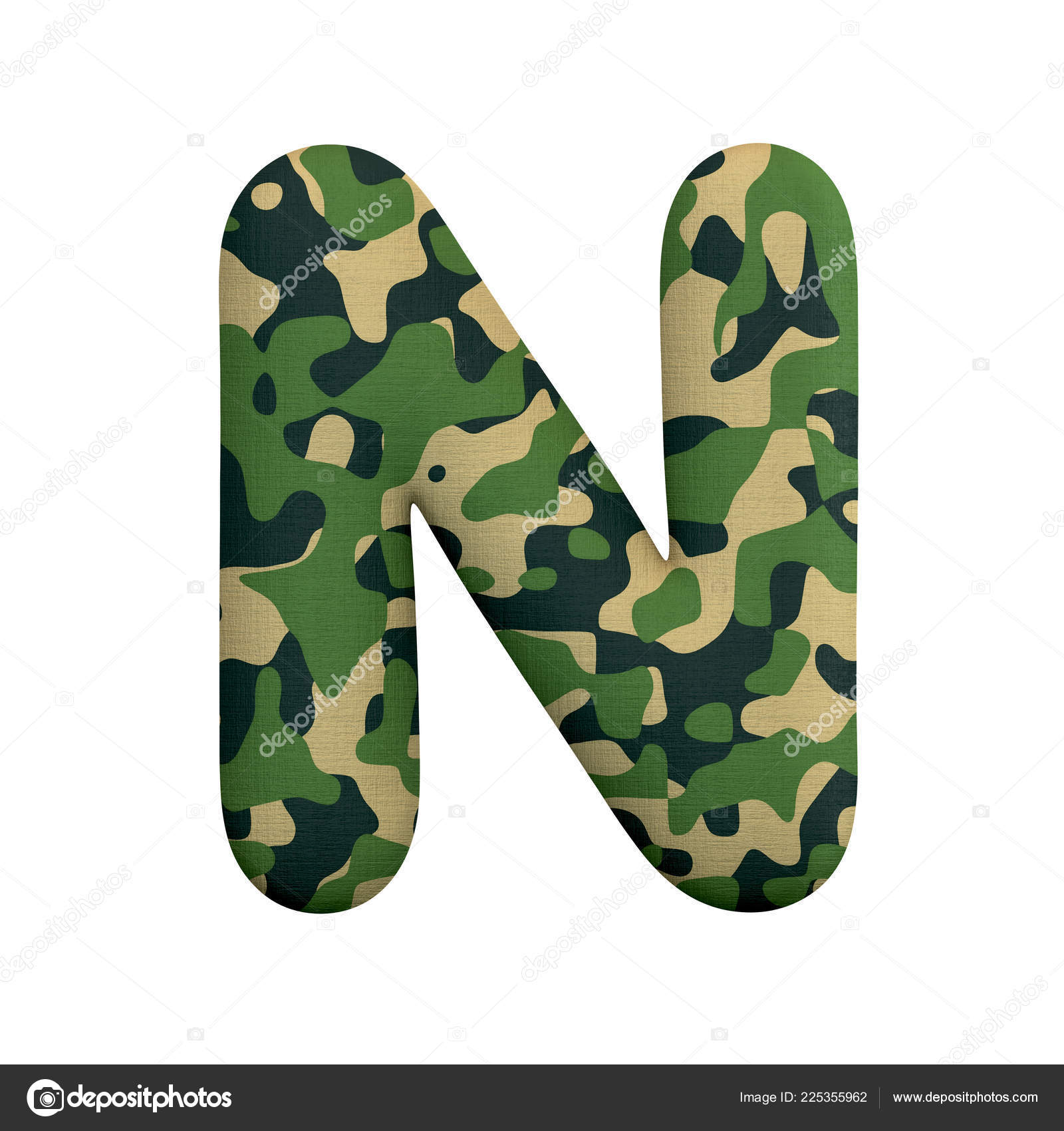 I Alphabet In Camo