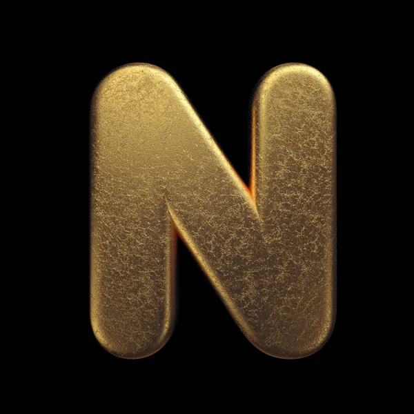 Gold letter C - Lowercase 3d precious metal font - Suitable for fortune ...
