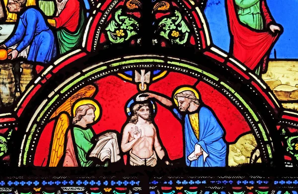 Stained Glass - Baptism of Christ – Stock Editorial Photo © jorisvo ...
