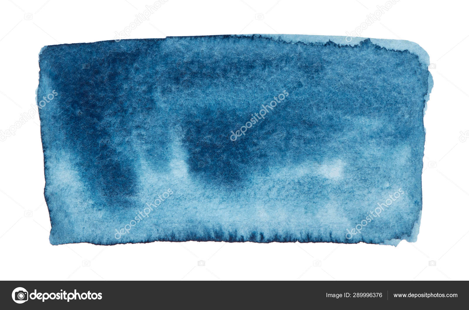 Indigo Paint Texture Isolated White Background Stock Vector Image by ...