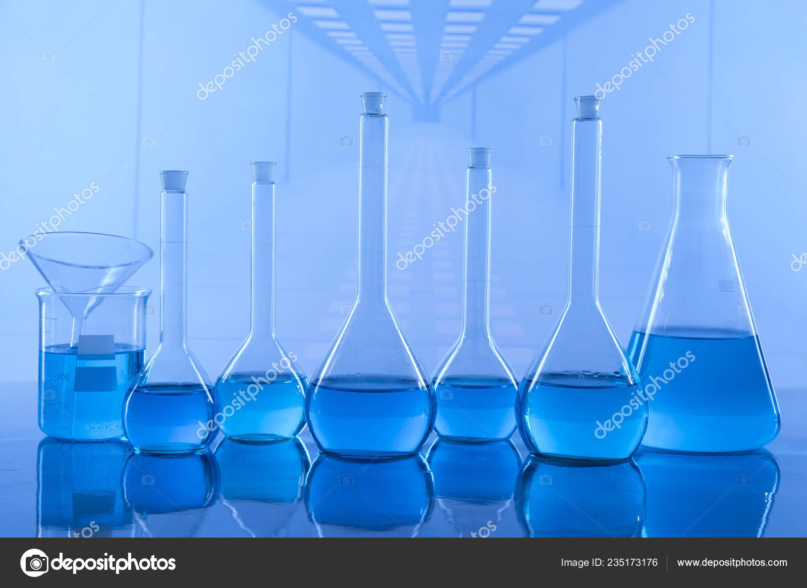 Lab Experiment Beakers