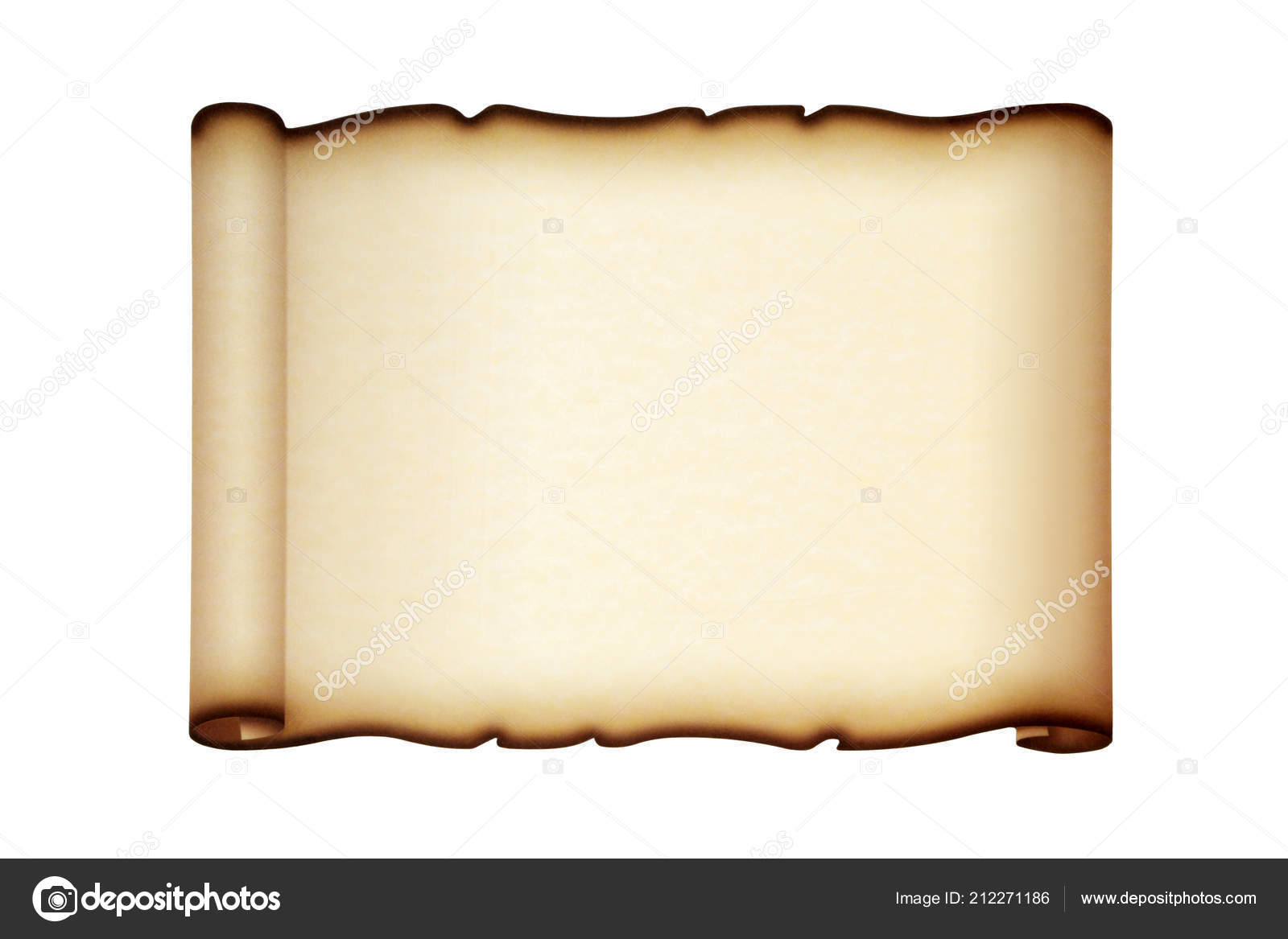 Parchment Paper And Scrolls Sticker Old Parchment Paper Scroll