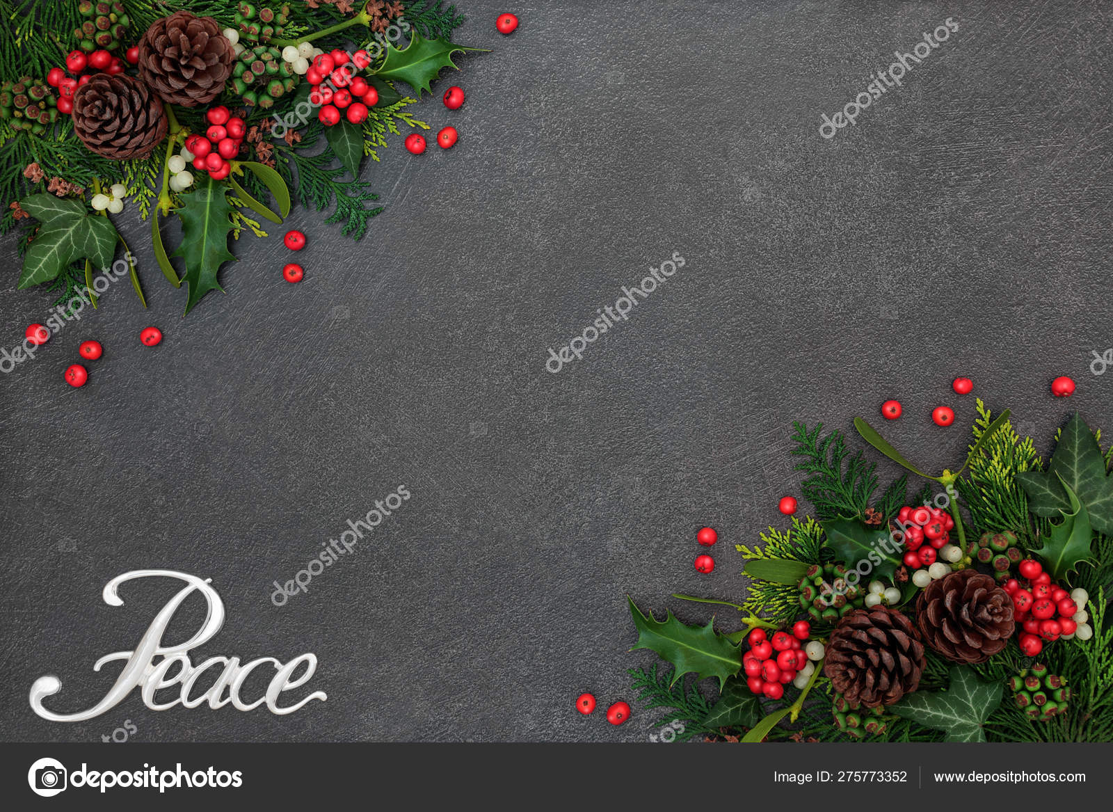 Chrismas Peace Background Border Stock Photo by ©marilyna 275773352