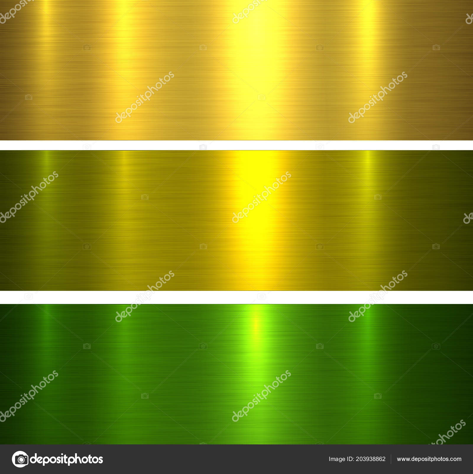 Metal Textures Gold Green Brushed Metallic Background Vector ...