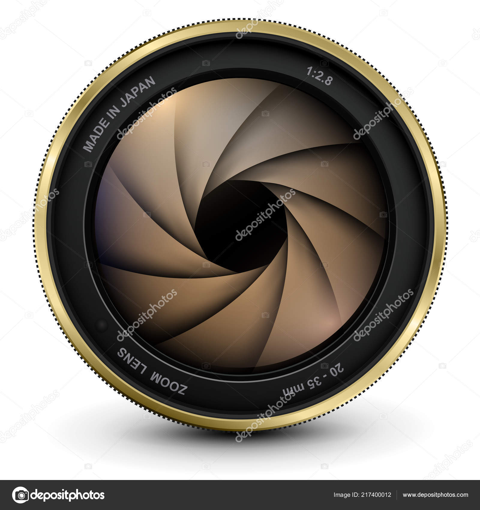 Camera Photo Lens Shutter Vector Icon Stock Vector by ©cobalt88 217400012