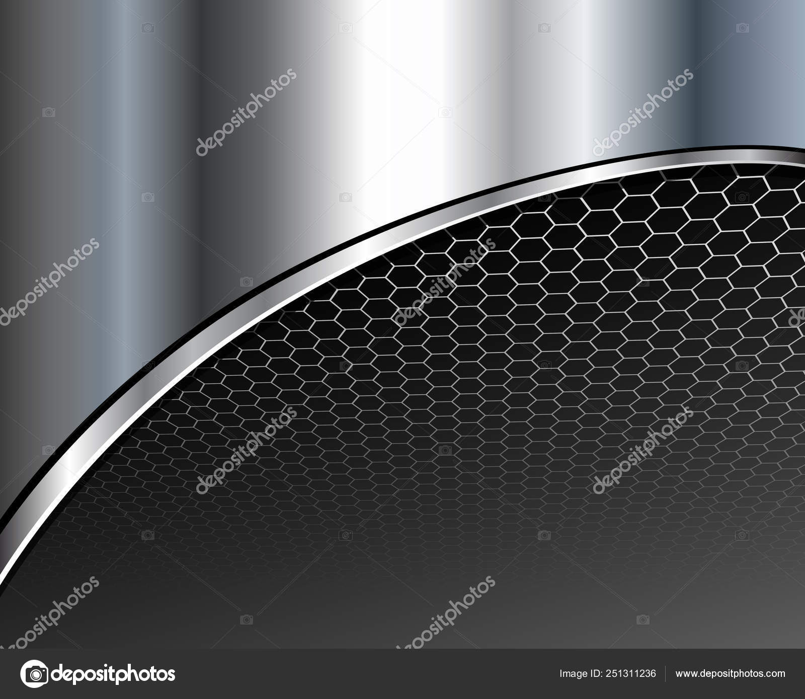 Metallic background 3D Stock Vector Image by ©cobalt88 #251311236