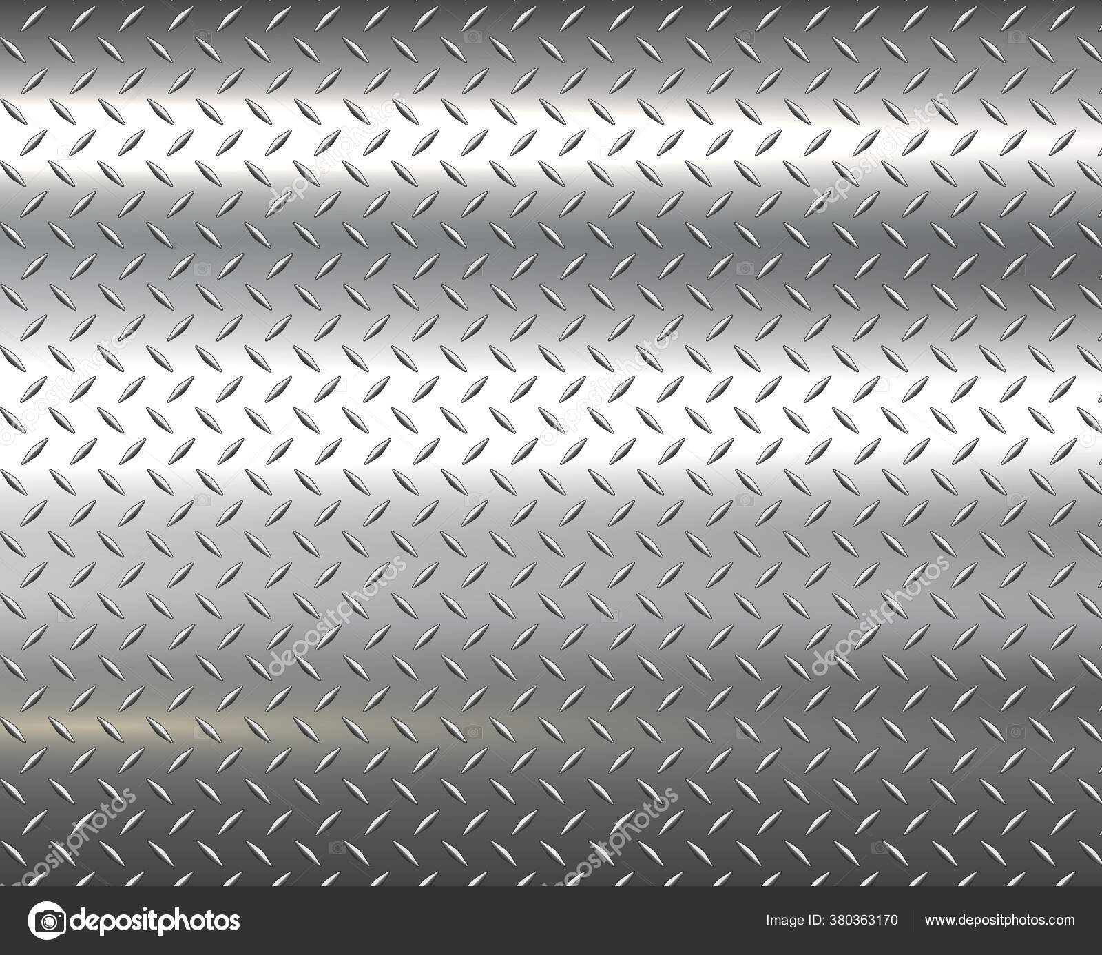 Diamond Steel Metal Sheet Texture Background Vector Illustration Stock ...